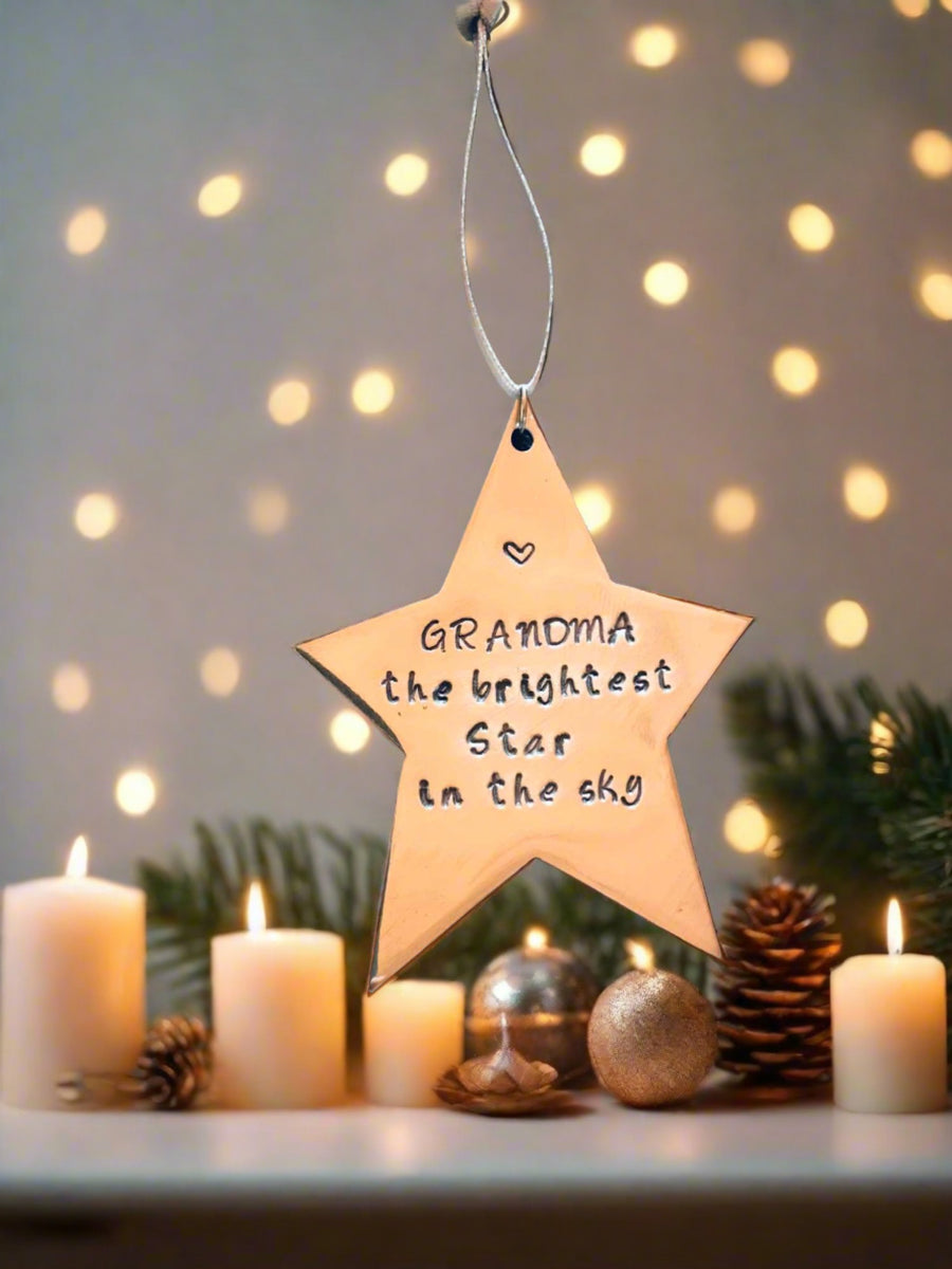 Personalised Memorial Star; 'The Brightest Star in the Sky'. With your ...