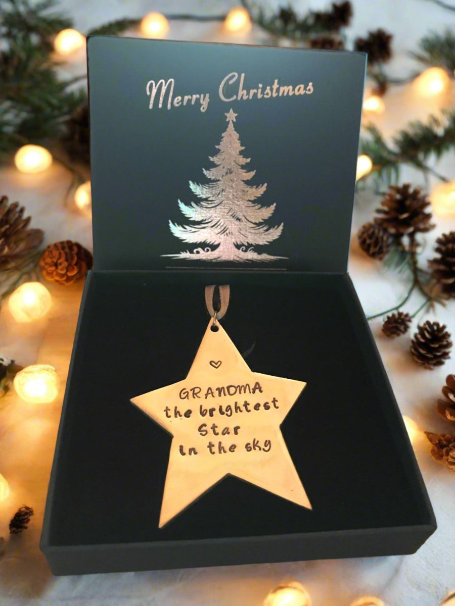 Personalised Memorial Star; 'The Brightest Star in the Sky'. With your ...