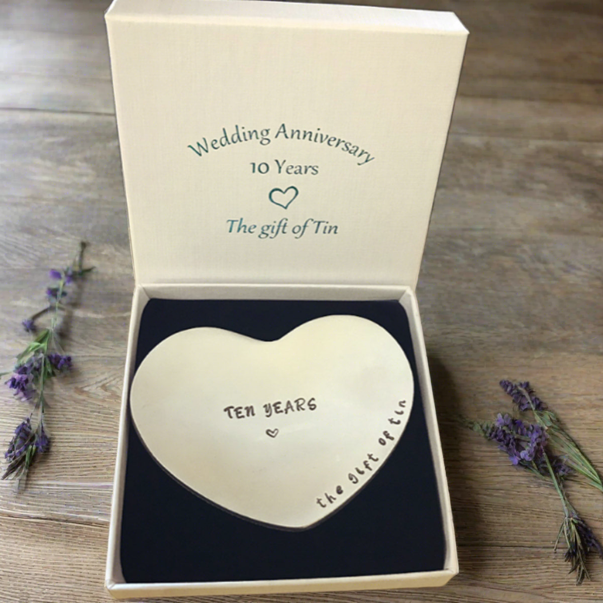 10th Anniversary Gift Collection | Tin Gifts | Tin Heart – Vision Arts Tin